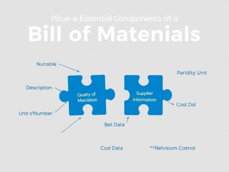 Anatomy of a Perfect Bill of Materials (BOM) Template | Guide