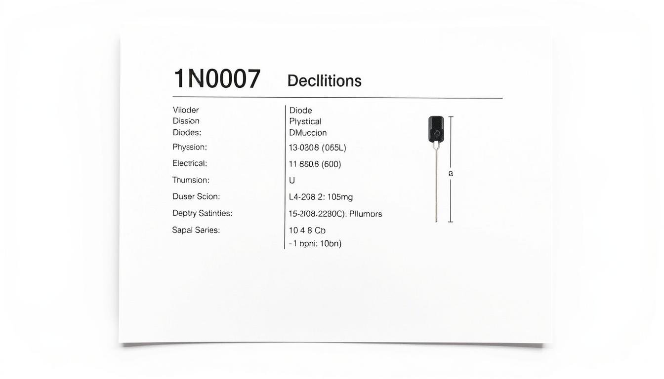 1n4007 diode datasheet