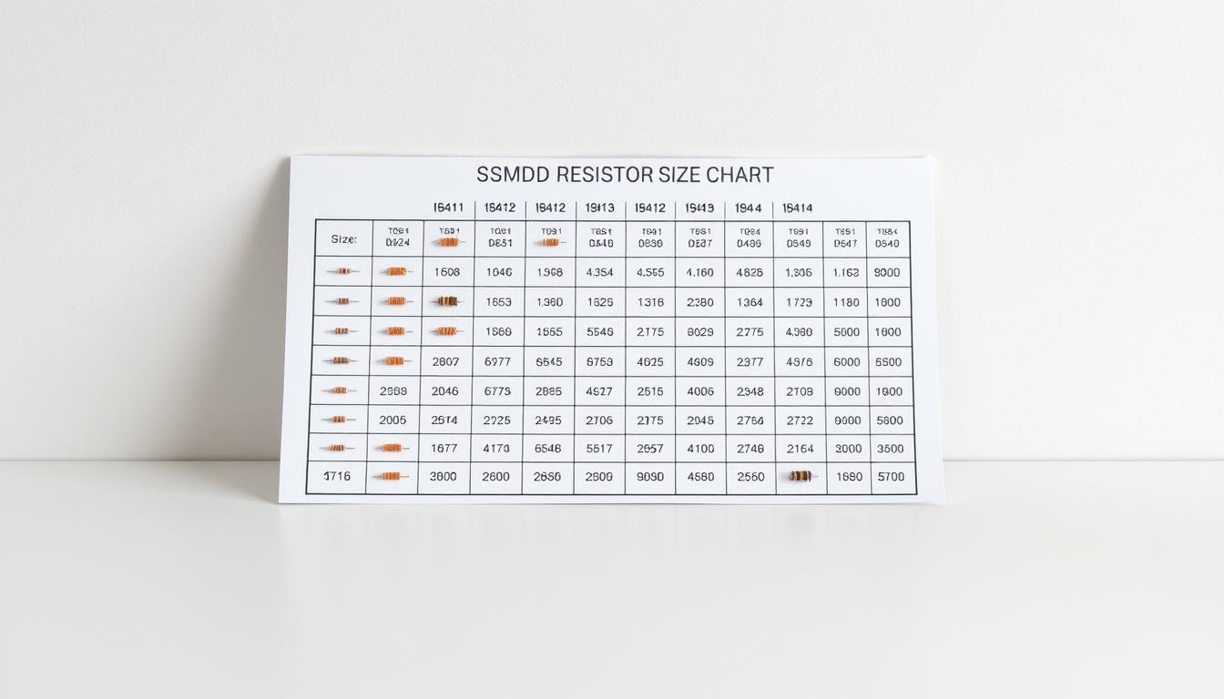 smd resistor size chart