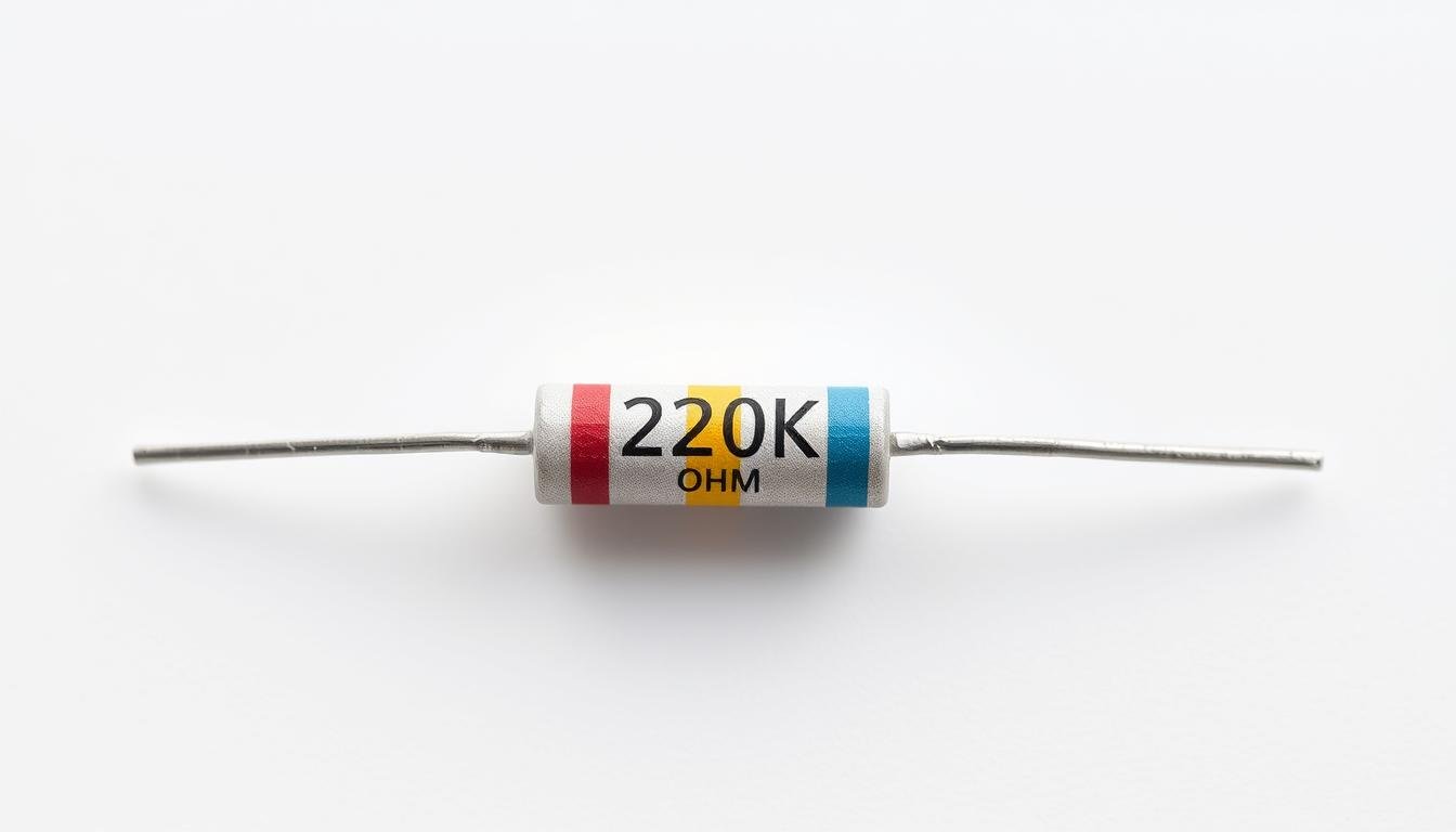 220k ohm resistor color code