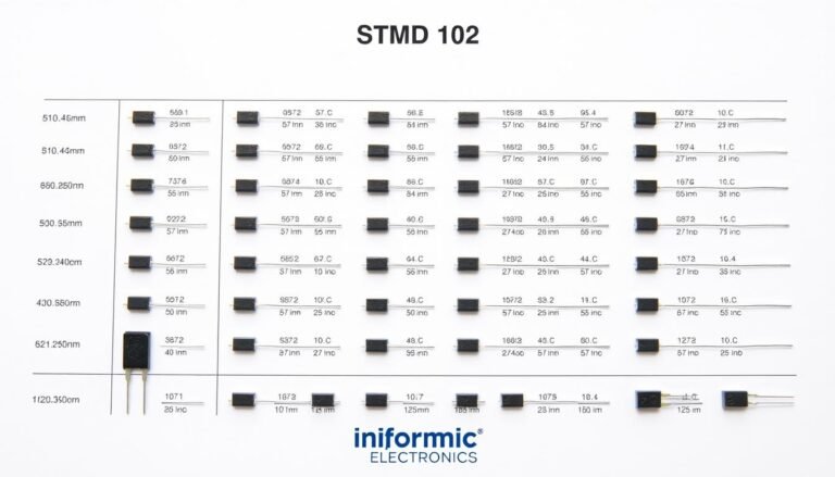 smd resistor size chart