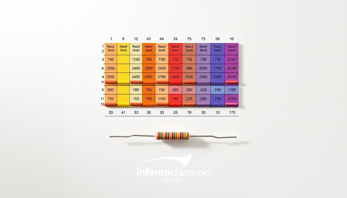resistor color code chart